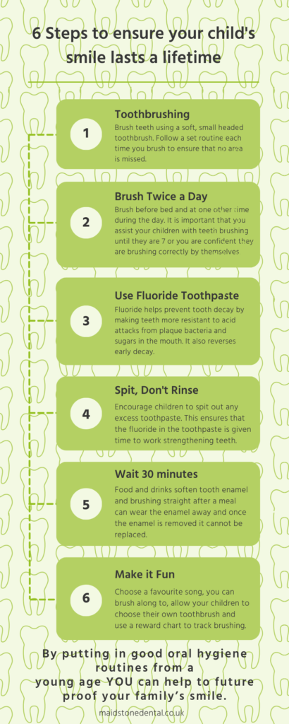 5 steps to ensure your child’s smile lasts a lifetime. - Maidstone ...